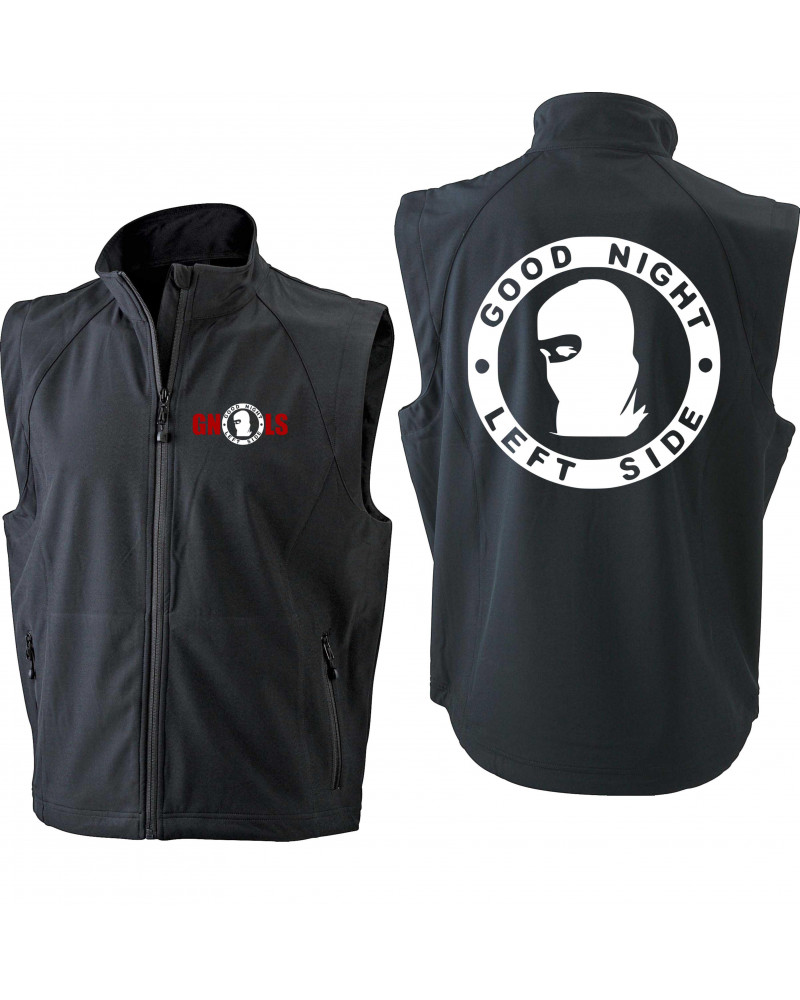 Bestickte Herren Weste (Good night left side)
