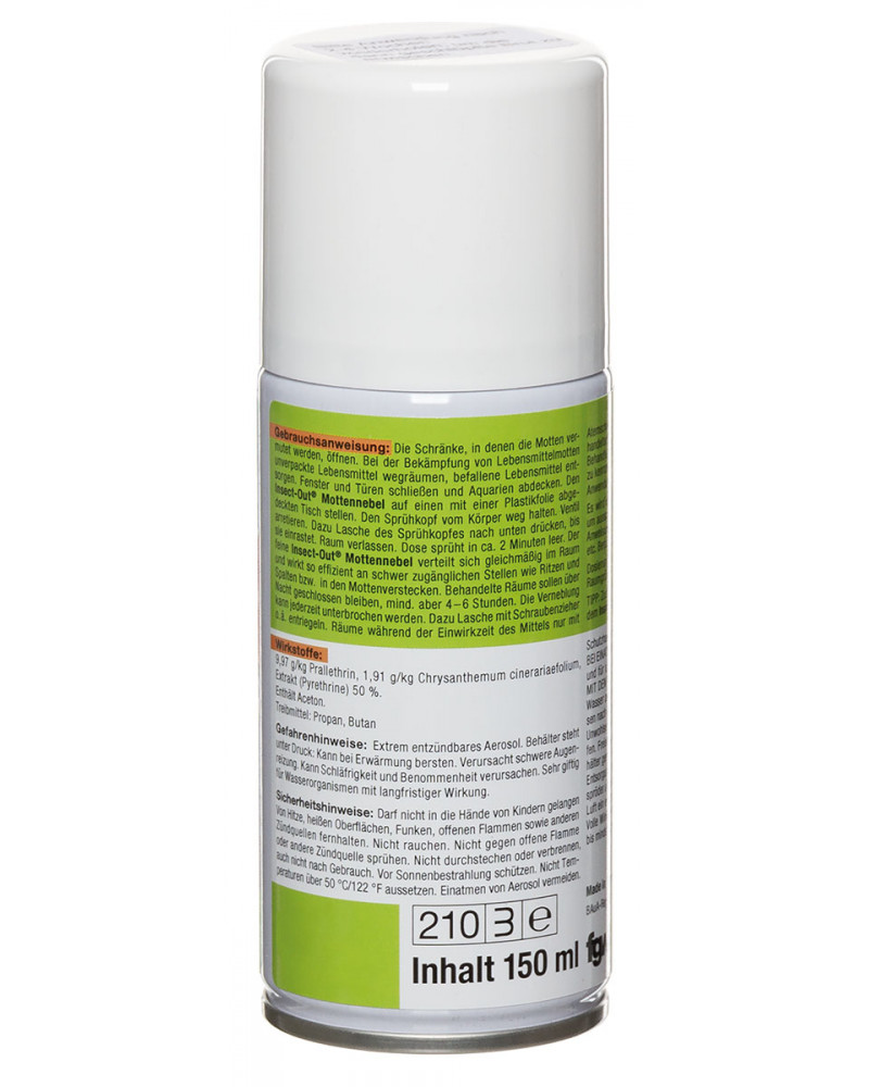 Insect-OUT, Mottennebel,150 ml